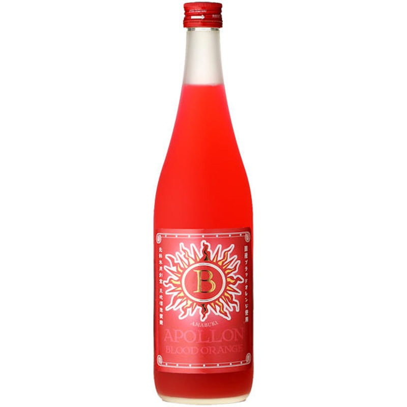 Amabuki Blood Orange APOLLON Umeshu Sake Liqueur 720ml - Luxury Wine ...