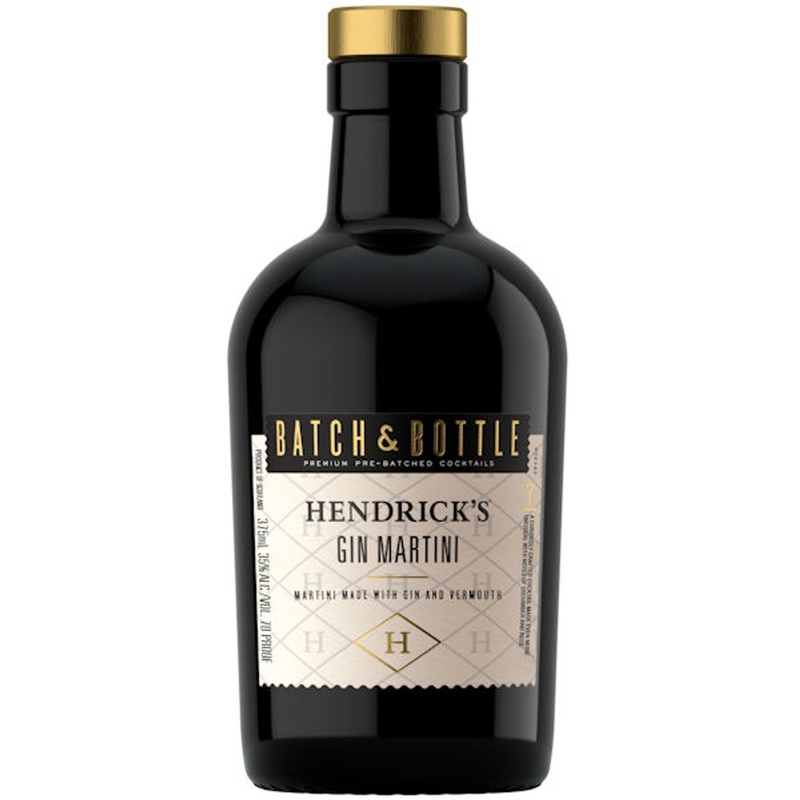 Batch & Bottle Hendrick's Gin Martini Ready To Drink Cocktail 375ml ...