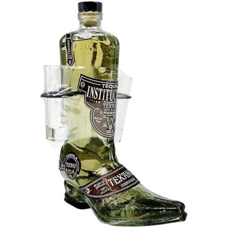 Texano Cowboy Boot Gold Tequila 750ml - Luxury Wine, Whiskey, Tequila ...