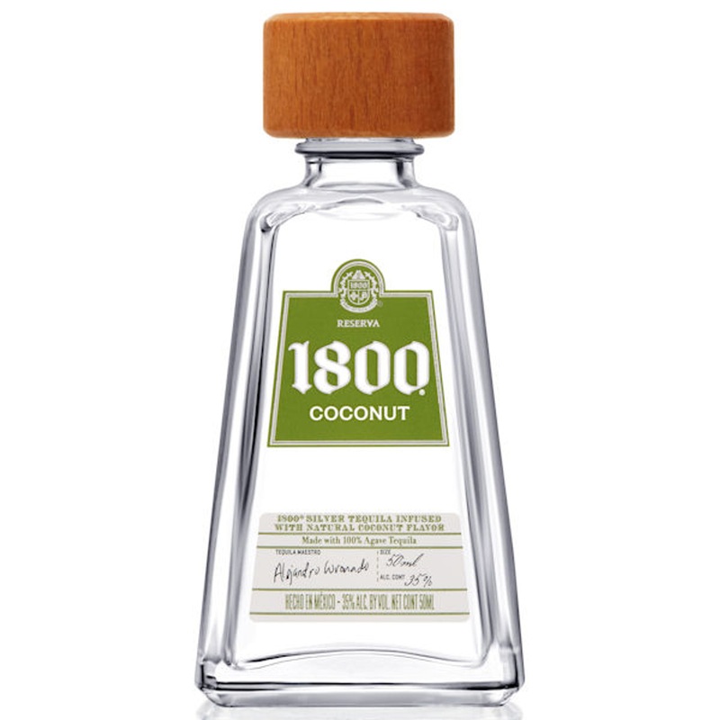 50ml Mini 1800 Coconut Tequila - Luxury Wine, Whiskey, Tequila & Wine ...