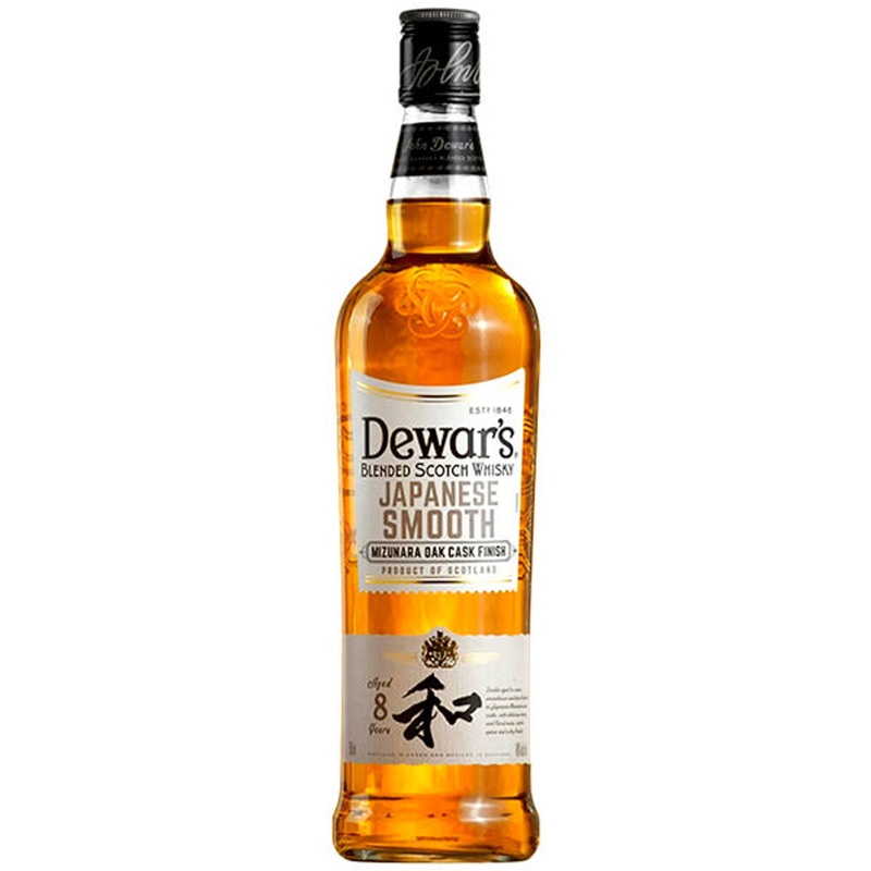 Dewar's Japanese Smooth 8 Year Old Mizunara Finished Blended Scotch ...