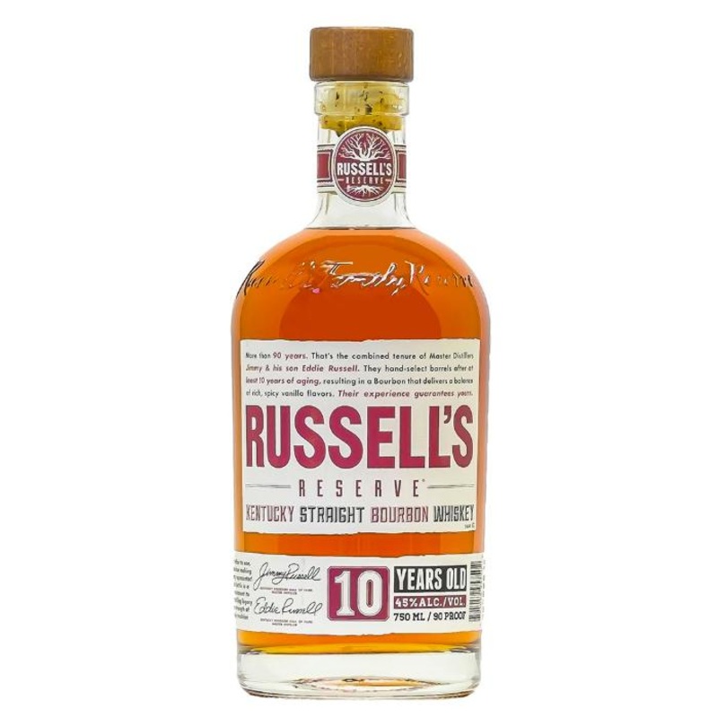 Russells Reserve 10 Year Old Bourbon - Luxury Wine, Whiskey, Tequila ...