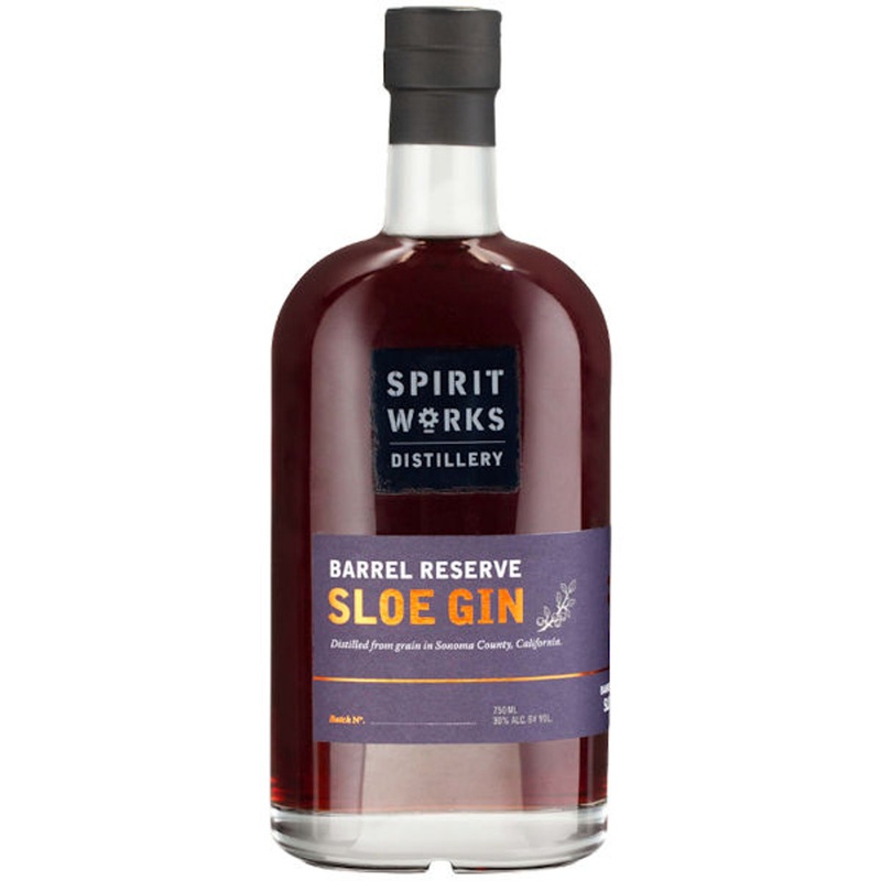Spirit Works Distillery California Barrel Reserve Sloe Gin 750ml ...