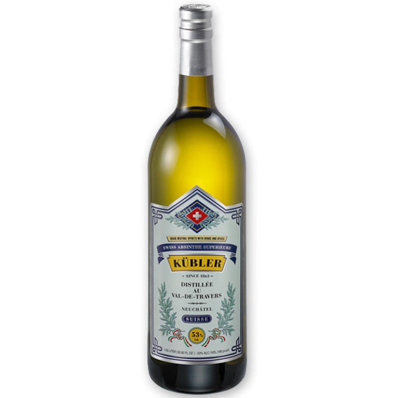 Kubler Original Absinthe Liqueur 1L - Luxury Wine, Whiskey, Tequila ...