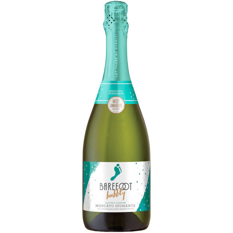 Barefoot Bubbly Sparkling Moscato Spumante NV - Luxury Wine, Whiskey ...