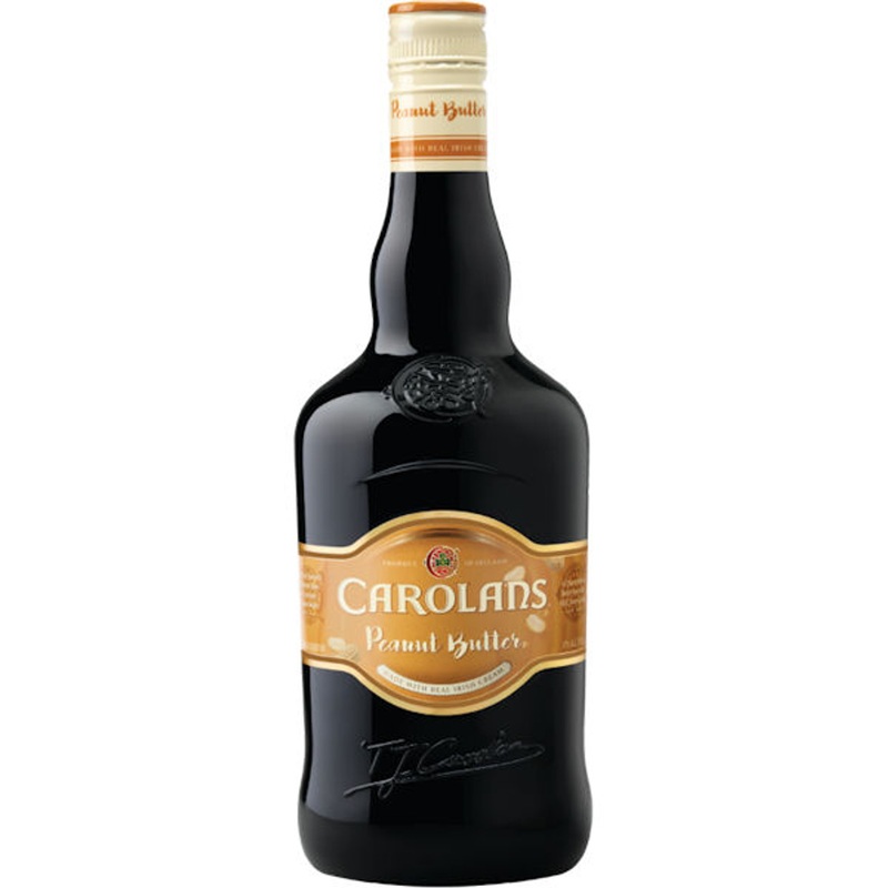 Carolans Peanut Butter Irish Cream Liqueur 750ml - Luxury Wine, Whiskey ...