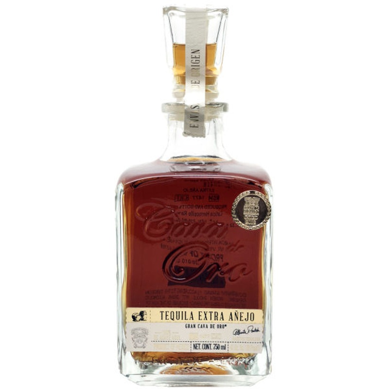 Cava de Oro Extra Anejo Tequila 750ml - Luxury Wine, Whiskey, Tequila ...