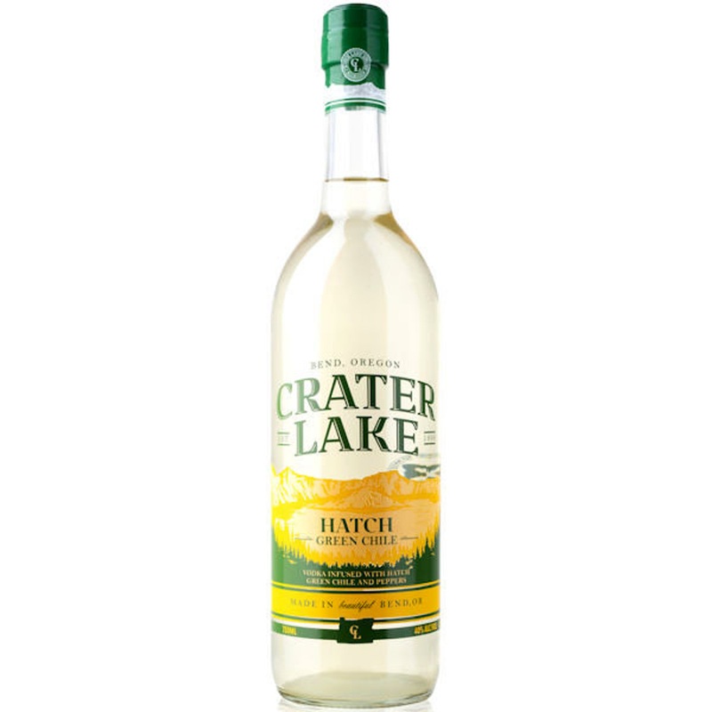 Crater Lake Hatch Green Chile Vodka 750ml - Luxury Wine, Whiskey ...