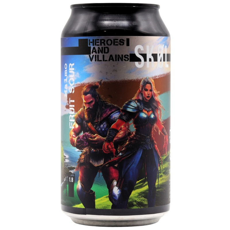 HEROES AND VILLAINS x SKOL BAR - MALMO FRUIT SOUR - Luxury Wine ...