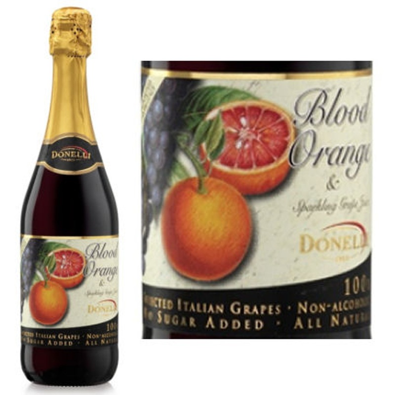 Donelli Blood Orange Flavor Sparkling Grape Juice NA - Luxury Wine ...